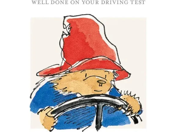 Paddington Driving 'Well Done On Your Driving Test' – Handwritten Cards UK